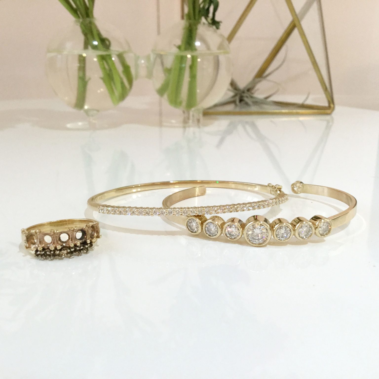 Remake|Redesign: Rings Transformed into Stunning Bracelets - M. Flynn