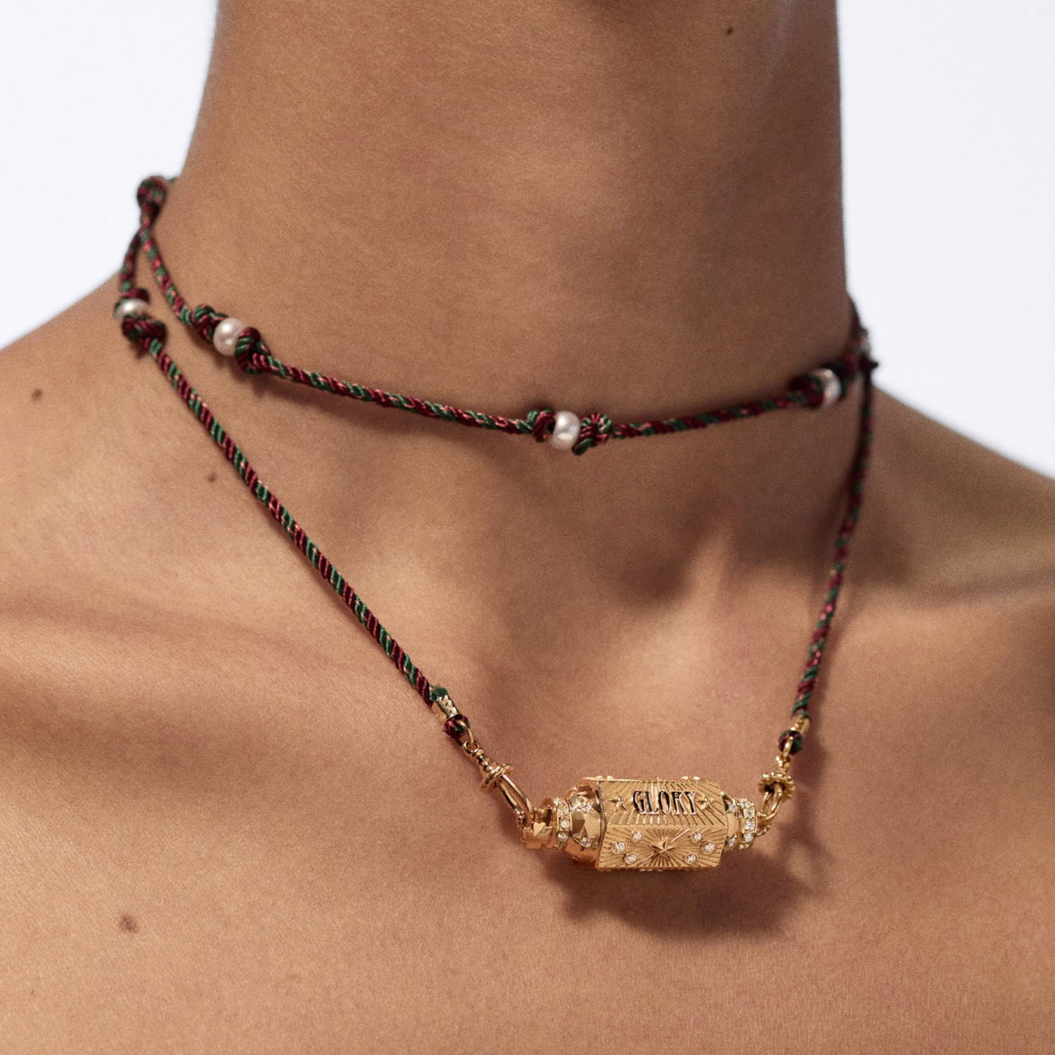 Marie Lichtenberg Milky Way Locket 18K Rose Gold Boston MA